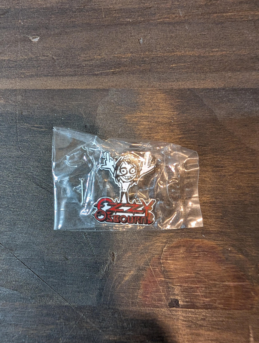 OZZY OSBOURNE LOGO ENAMEL PIN – Atomic Art and Music