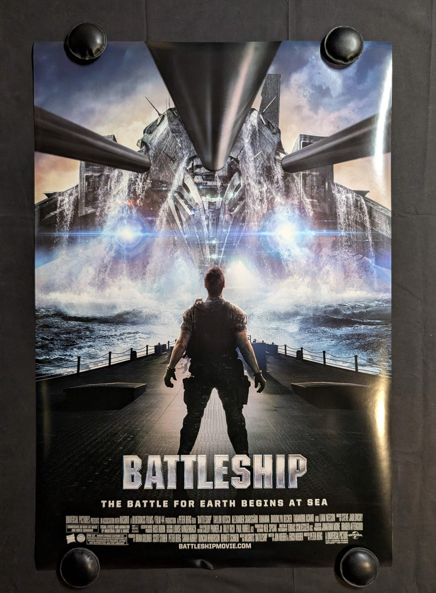 BATTLESHIP REGULAR DOUBLE SIDED ORIGINAL Movie Poster – Atomic Art and ...