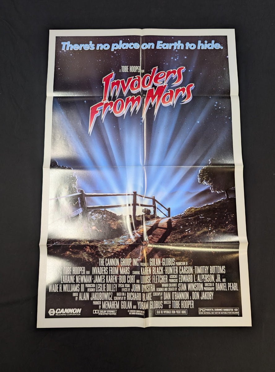 INVADERS FROM MARS - FOLDED- original movie poster (Copy) – Atomic Art and Music