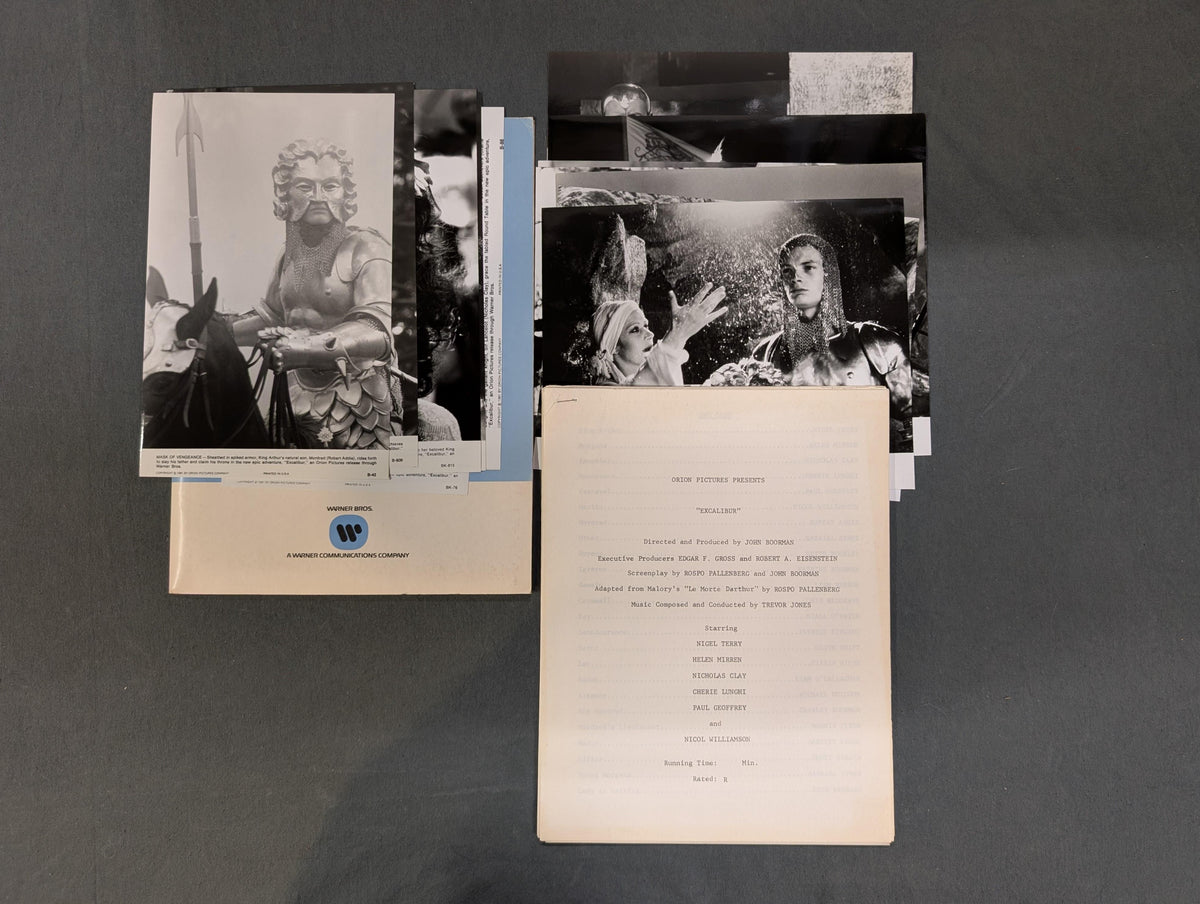 EXCALIBUR ORIGINAL PHOTO PRESS KIT – Atomic Art and Music