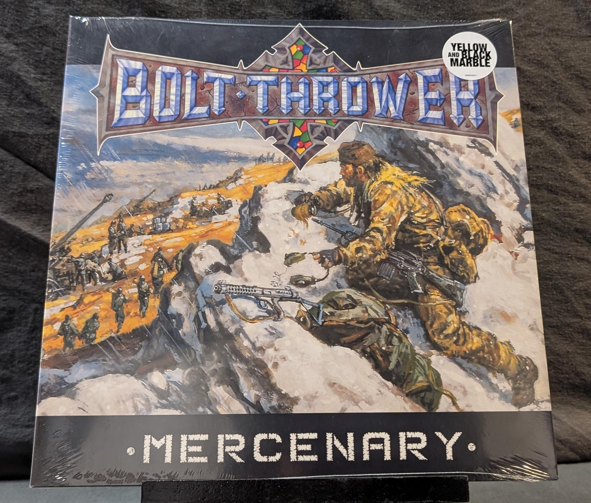 BOLT THROWER MERCENARY COLOR VINYL – Atomic Art and Music