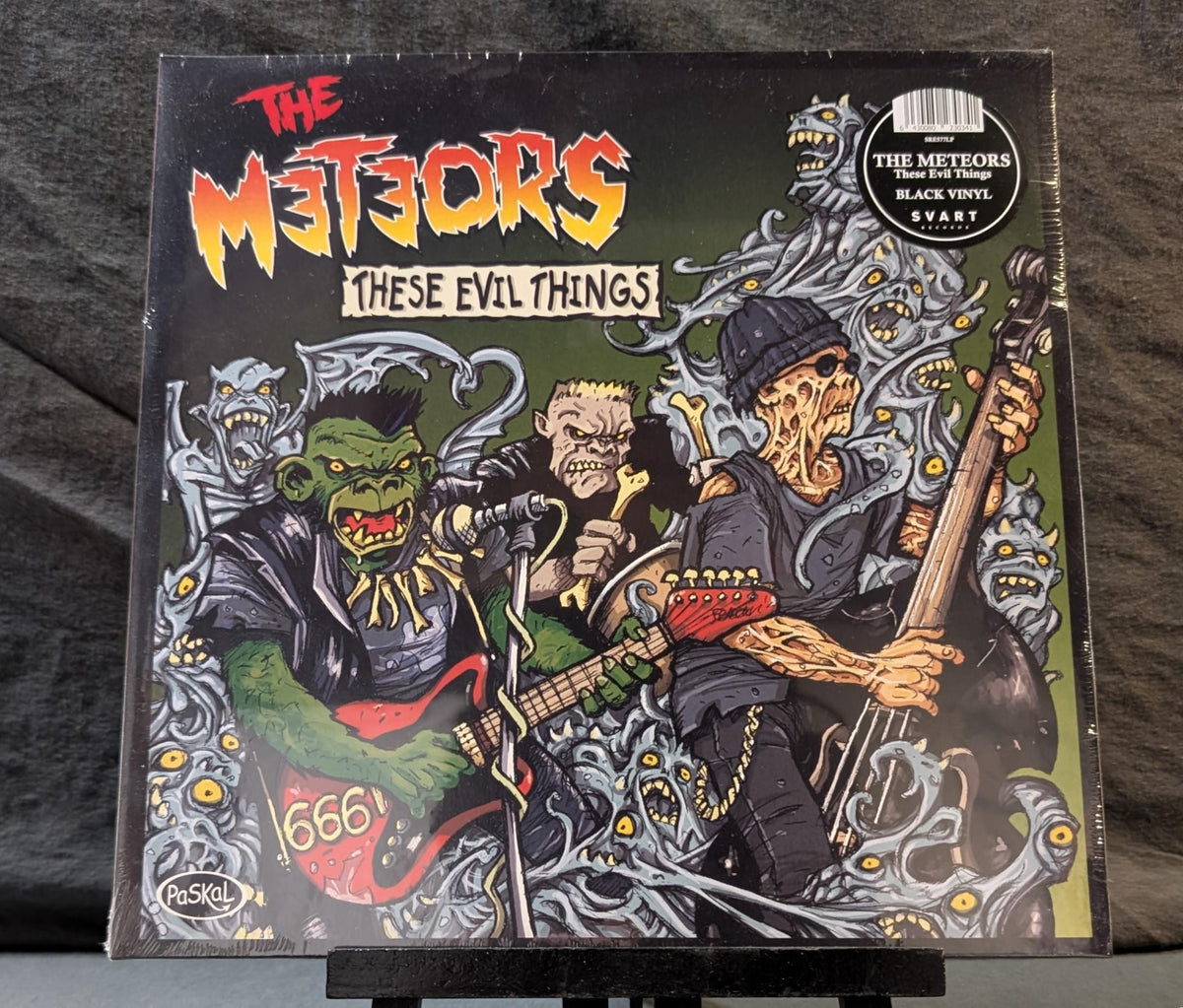 THE METEORS THESE EVIL THINGS Black Vinyl – Atomic Art and Music