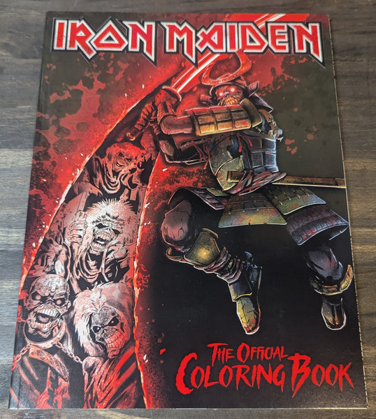 IRON MAIDEN COLORING BOOK – Atomic Art and Music