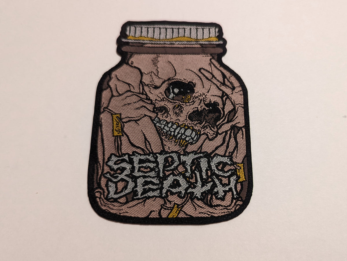 SEPTIC DEATH JAR OF PUS patch – Atomic Art and Music