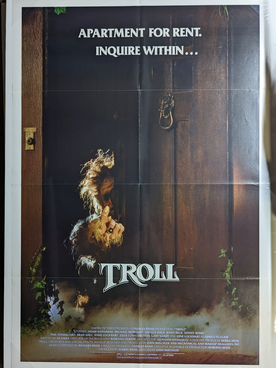 TROLL FOLDED ORIGINAL MOVIE POSTER – Atomic Art and Music